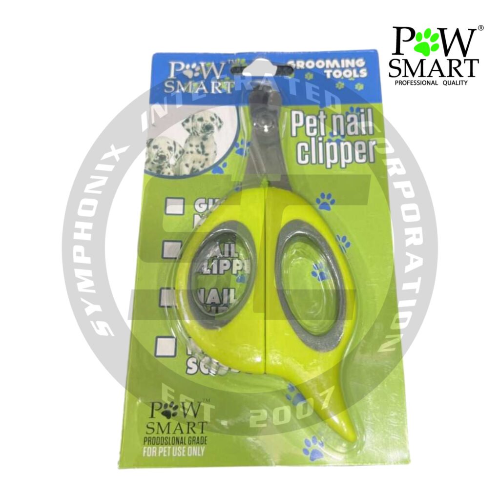 PawSmart Comfort-Grip Pet Nail Clippers in Vibrant Lime Green – Symphonix